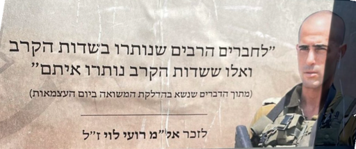 Col. Roi Levy z"l | Drishat Shalom - Living Values